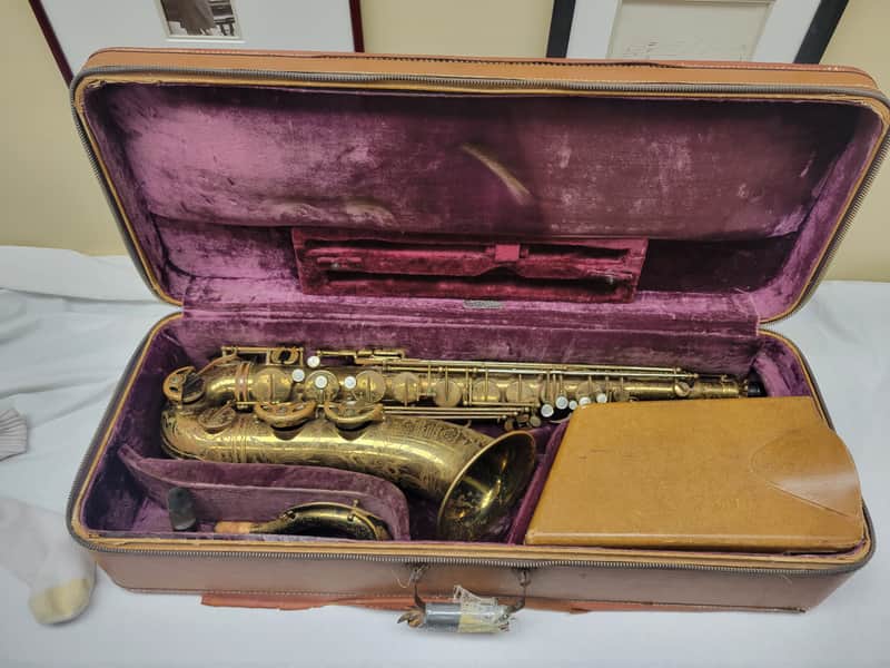 Selmer Super Balanced Action (SBA) Tenor Saxophone. Made in | Reverb