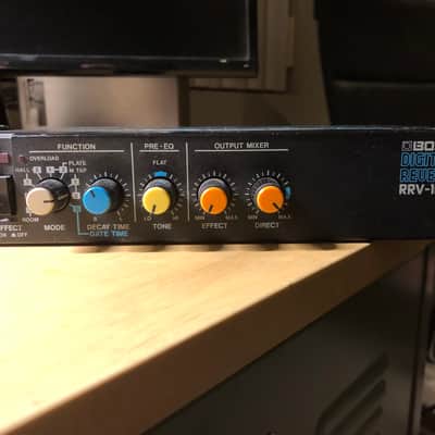 Boss RRV-10 Micro Rack Series Digital Reverb 1987 - 1990 - | Reverb