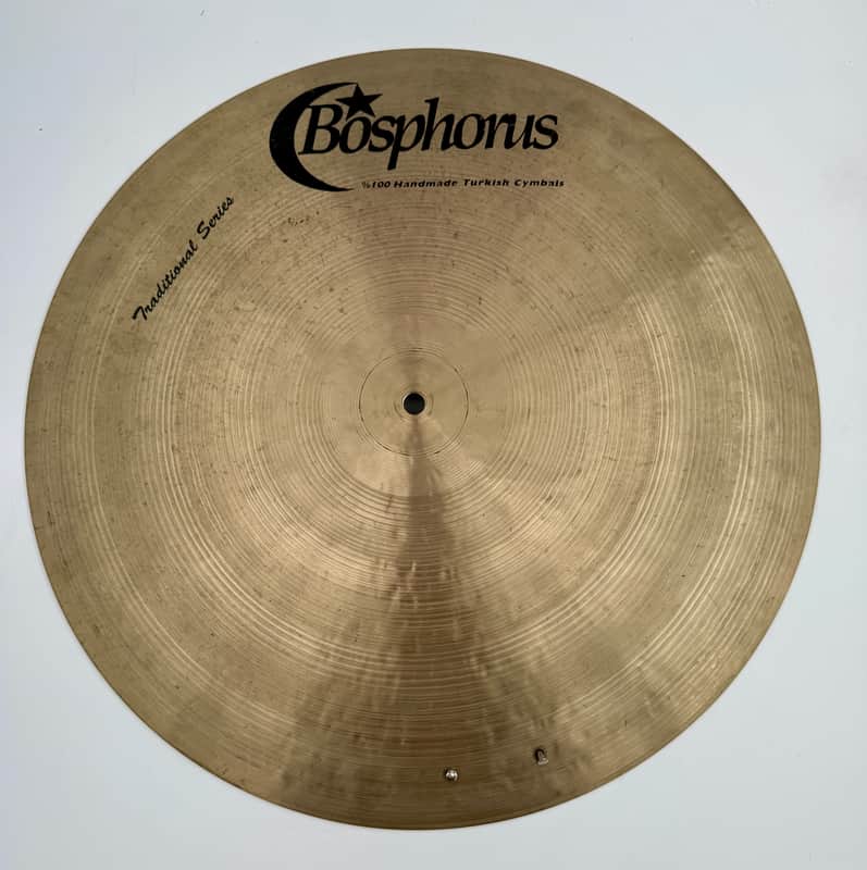 Bosphorus Traditional Series 19” Flat Ride - Riveted - 1816g | Reverb