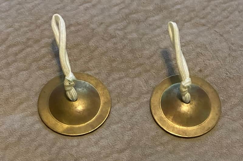 Small Indian Finger Cymbals, Very Long Sustain | Reverb