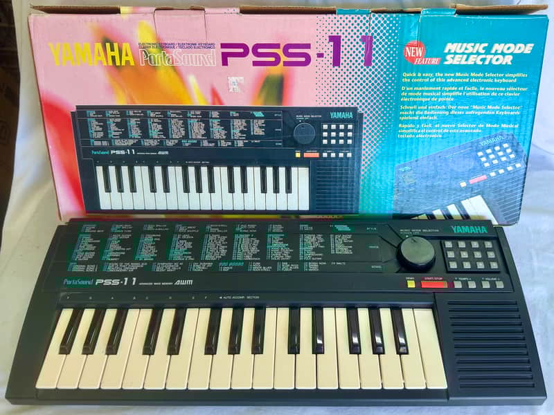Yamaha PSS-11 90s Sample based Keyboard Retro Synth | Reverb