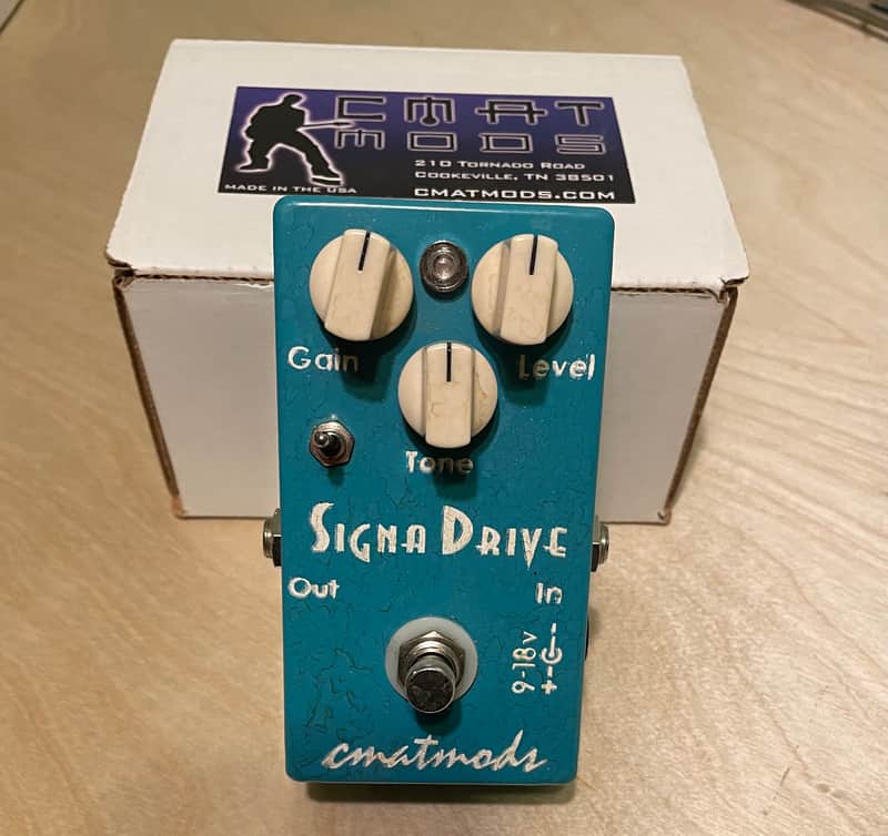 CMATMods Signa Drive 2010s Teal | Reverb