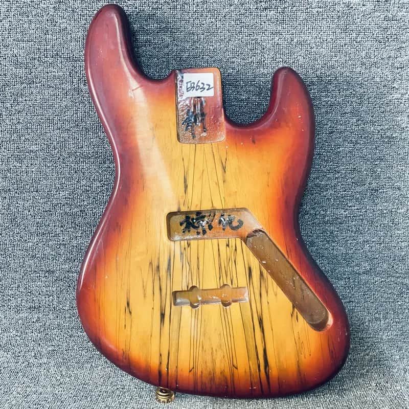 Cherry Burst Jazz Bass Style DIY Project Body | Reverb