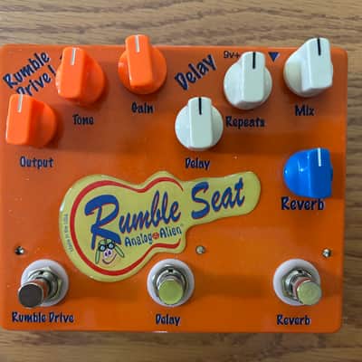Analog Alien Rumble Seat 2025 Orange | Reverb