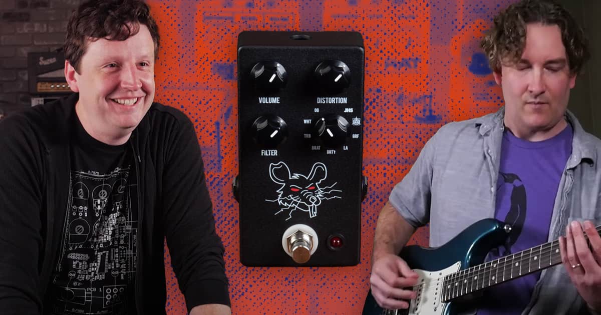 Video: JHS' PackRat vs. a Pack of Vintage Rats | Reverb News