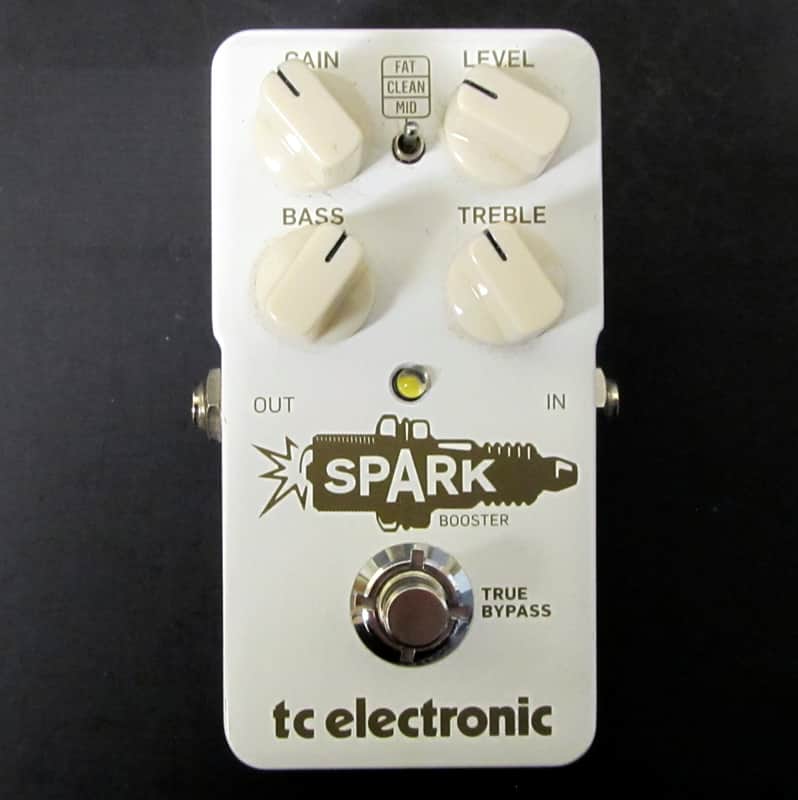 Used TC Electronic Spark Booster Boost Pedal w/ Gain and | Reverb