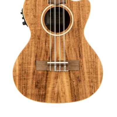 Lanikai Acacia 6-String Tenor Cutaway A/E Ukulele w/ Kula | Reverb