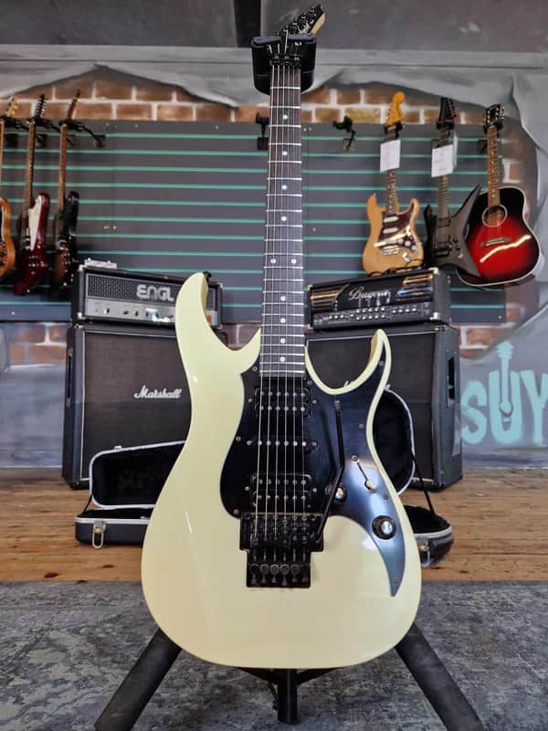 Heartfield by Fender Talon 1 in Pearl White circa. 1990’s | Reverb