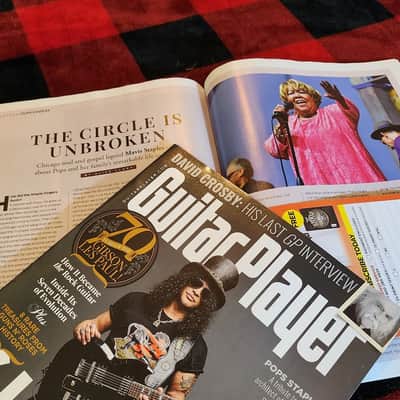 Guitar Player Magazine May 2023 Issue SLASH David Crosby 70 | Reverb