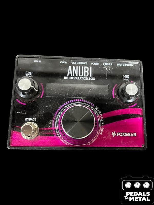Foxgear Anubi Modulation Box 2019 - Present - Black / Pink - | Reverb