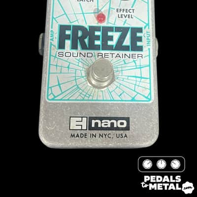 Electro-Harmonix Freeze Nano Sound Retainer Sustain Pedal | Reverb
