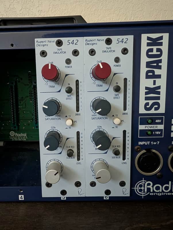 PAIR Rupert Neve Designs Portico 542 500 Series Tape Emulator | Reverb