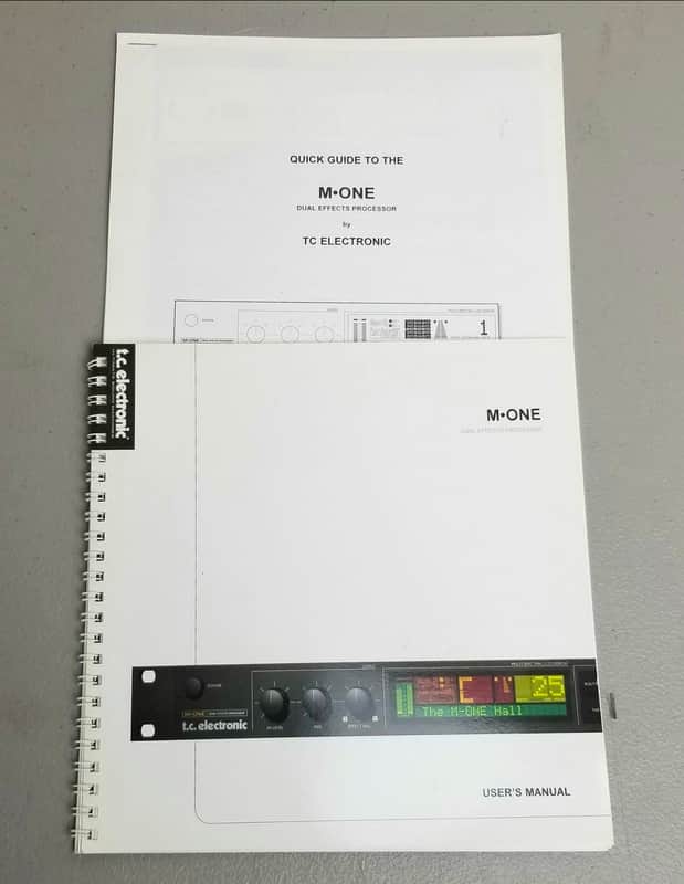 TC Electronic M-ONE Effects Processor - Original Owner's | Reverb