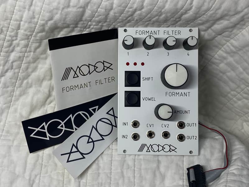 Modor Formant Filter - White w black text | Reverb