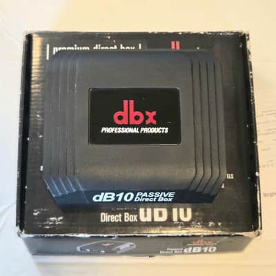 DBX DB10 Professional Passive DI Direct Box - in Box! | Reverb
