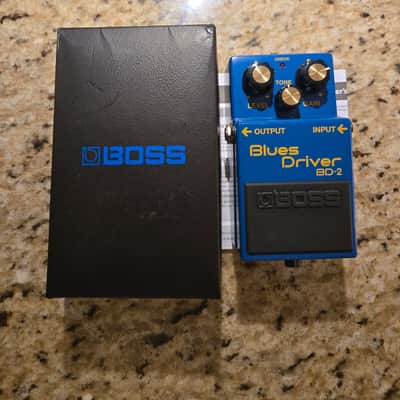 Boss BD-2 Blues Driver (Silver Label) 1995 - Present - Blue | Reverb