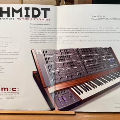 Schmidt Eightvoice Analog Polyphonic Synthesizer - Only 120 | Reverb