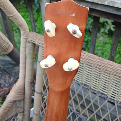 Unknown Baritone Ukulele 1960s-70s, friction tuners, great | Reverb