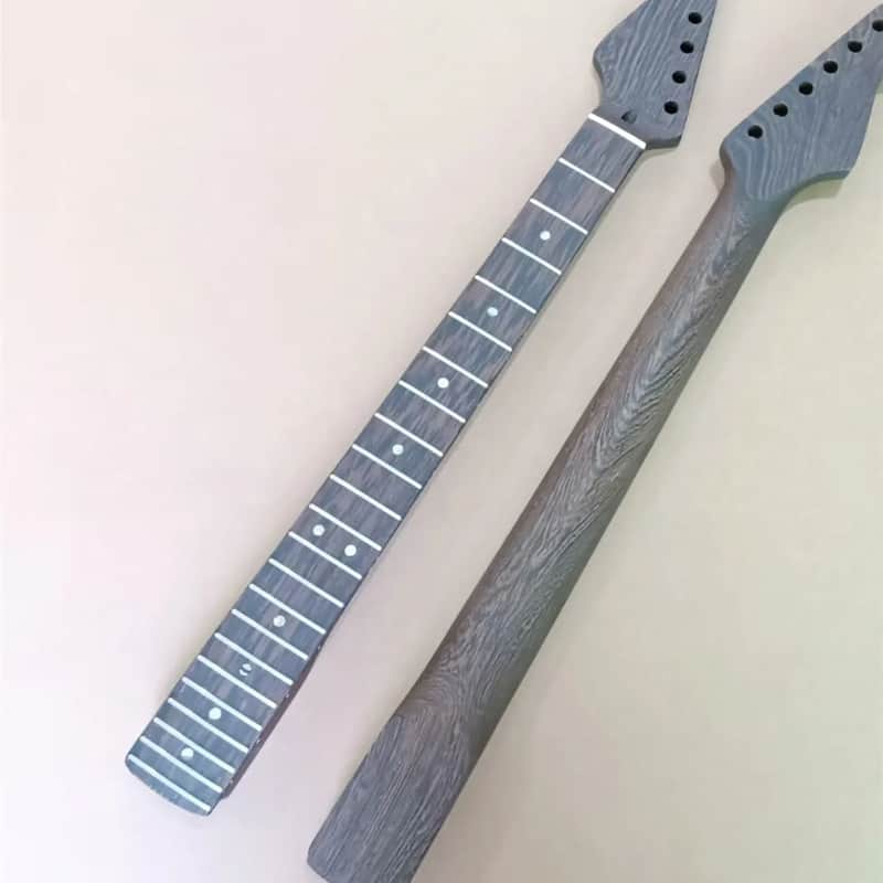 Wenge Wood Left Handed Strat Stratocaster Style Guitar Neck, | Reverb