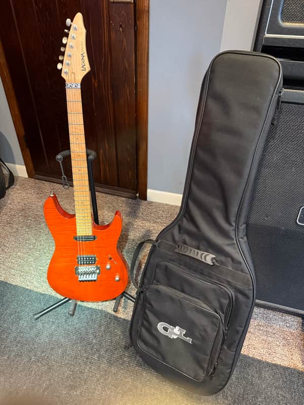 Laguna LE‑924 “Awesome Orange” – Greg Howe Signature Model – | Reverb