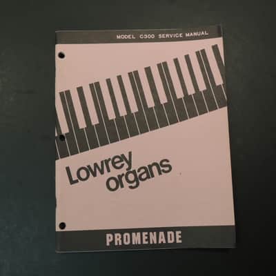 Lowrey Mode C300 Service Manual [Three Wave Music] | Reverb
