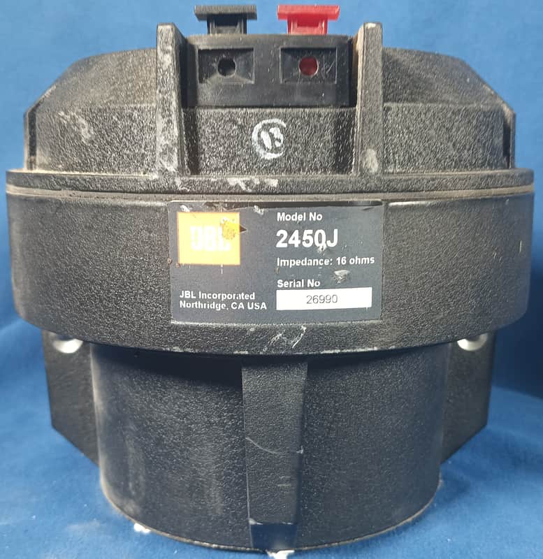 JBL 2450J 100w 16ohm 4-inch High-Frequency Compression Driver | Reverb