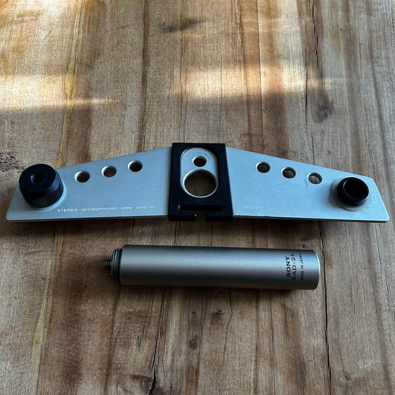 Sony C38B Stereo Microphone Adapter/Parts SAD-101 + SAD-26 | Reverb