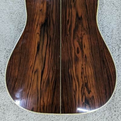B C Rich Model B-38 Natural Acoustic Guitar from the mid | Reverb