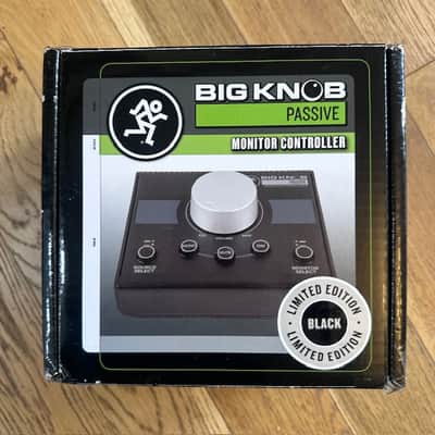 LNIB Mackie Big Knob Limited edition Black w/ two TRS 1/4” to | Reverb