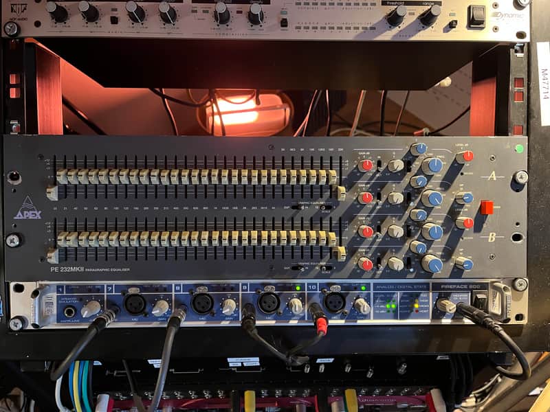 Apex PE 232 MKII Paragraphic EQ | Reverb