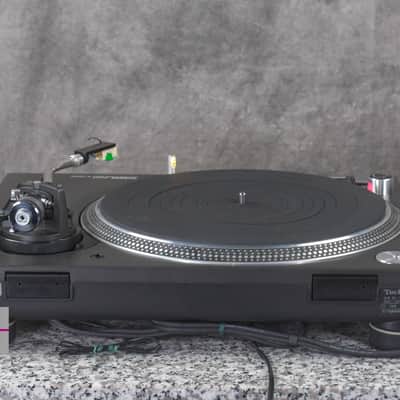 Technics SL-1200MK5 Black Direct Drive DJ Turntable in Very | Reverb