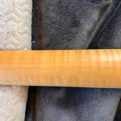 Fender Lic WD Stratocaster Strat Replacement NECK AAA Flame | Reverb