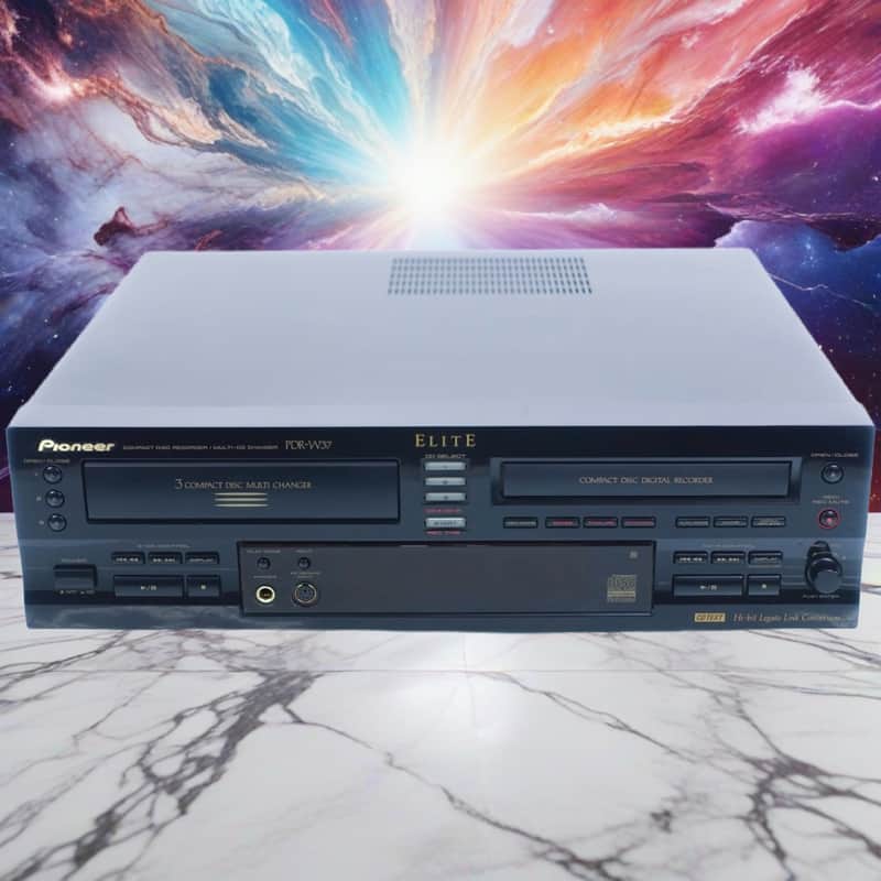 Pioneer Elite PDR-W37 CD-R Burner Recorder Three Disc Changer | Reverb