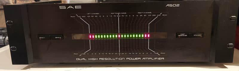 SAE SAE A502 is a powerful, vintage-style dual | Reverb