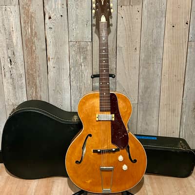 1950's Epiphone Century E422 Hollowbody Natural Blonde Arch | Reverb