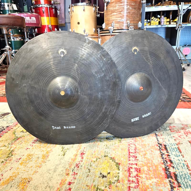 Name Brand 14" Vinyl Hi Hats 910g/1100g | Reverb