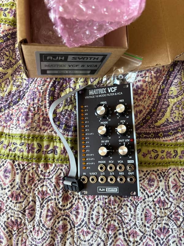 AJH Synth Matrix VCF & VCA Dark Edition 2025 - Black | Reverb