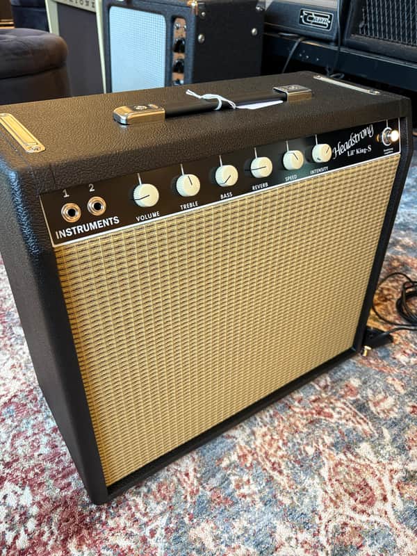 Headstrong Lil’ King S 2025 - 25W w/ 6l6’s - Black / Wheat - | Reverb