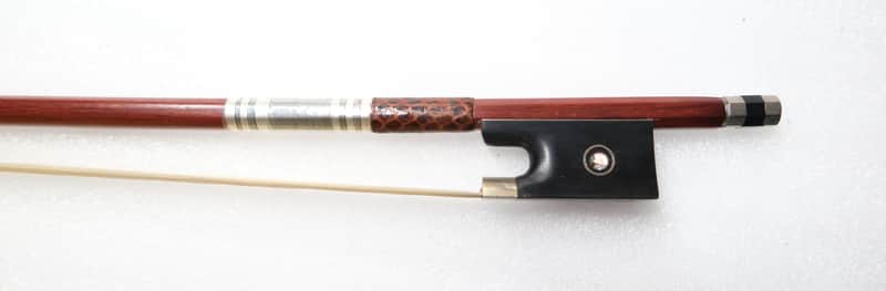 4/4 Violin Bow Brazilwood Stick Mongolian Horsehair Ebony | Reverb