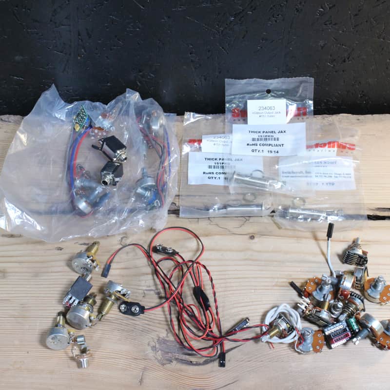 Bulk lot 05 Bass preamps Gibson output jack EMG pots and | Reverb