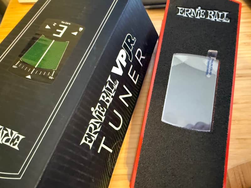 Ernie Ball VPJR Tuner and Volume Pedal red | Reverb
