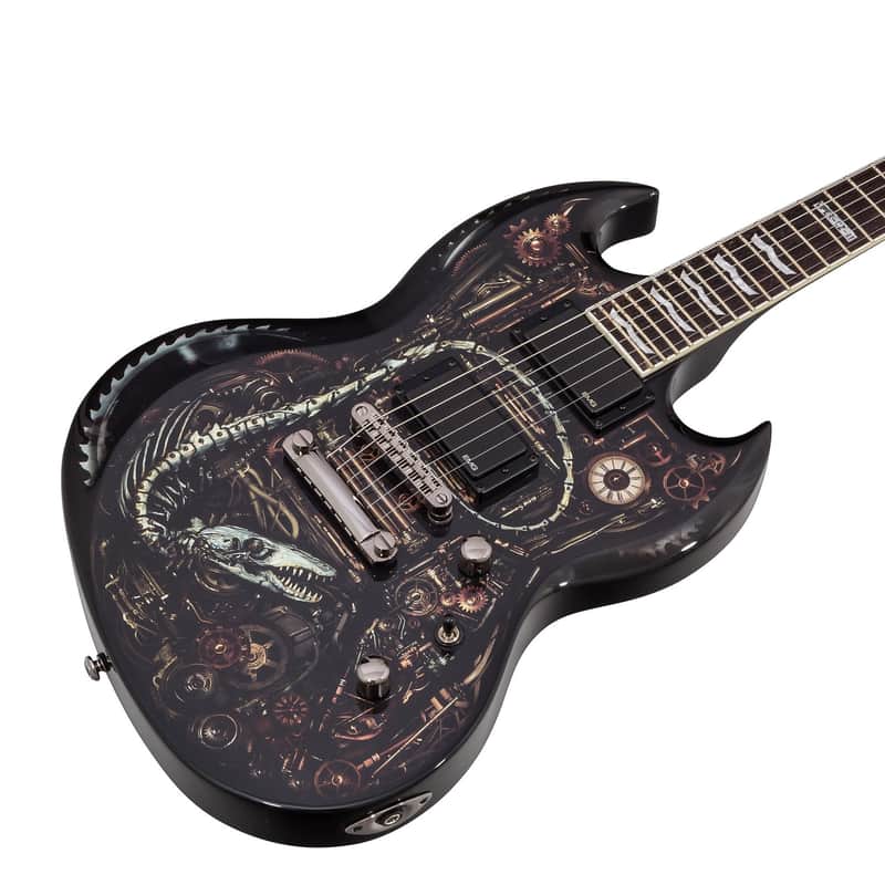 ESP LTD Viper-CZ Clockwork Zombie | Reverb