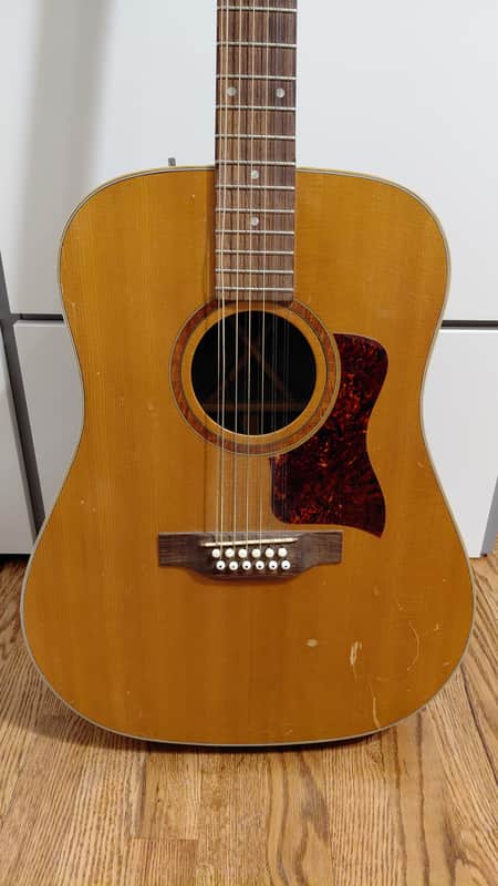 Cortley 12 string CF 150 vintage 1978 with electric pickup | Reverb