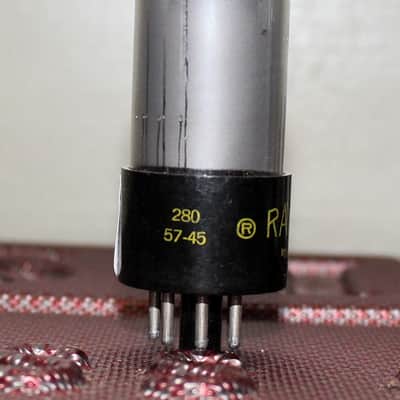 RAYTHEON 6V6GT VT-107 BLACK OVAL PLATE D GETTER | Reverb Australia