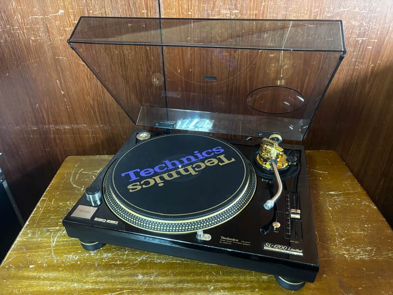 Technics SL-1200 LTD Limited Edition Gold Turntable w/ box | Reverb