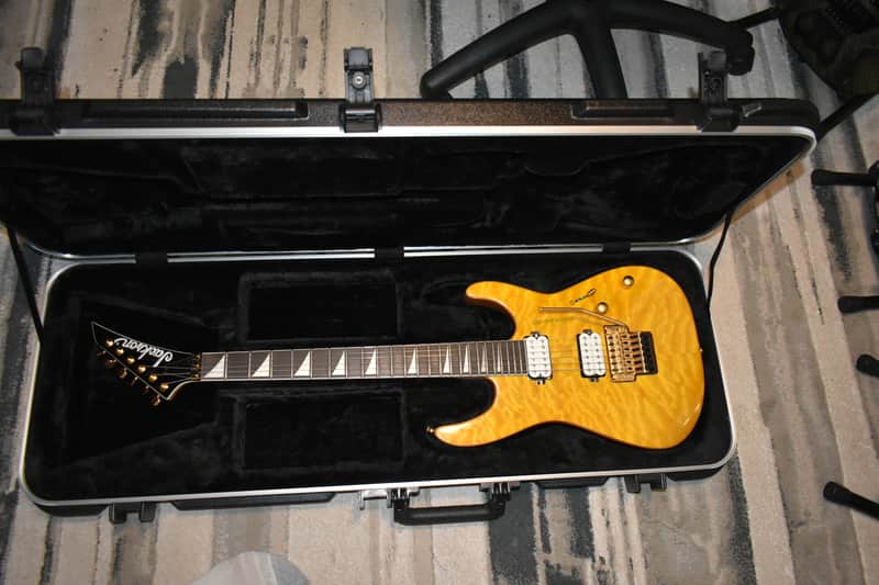 Jackson Dinky 2024 - Yellow quilt modified | Reverb
