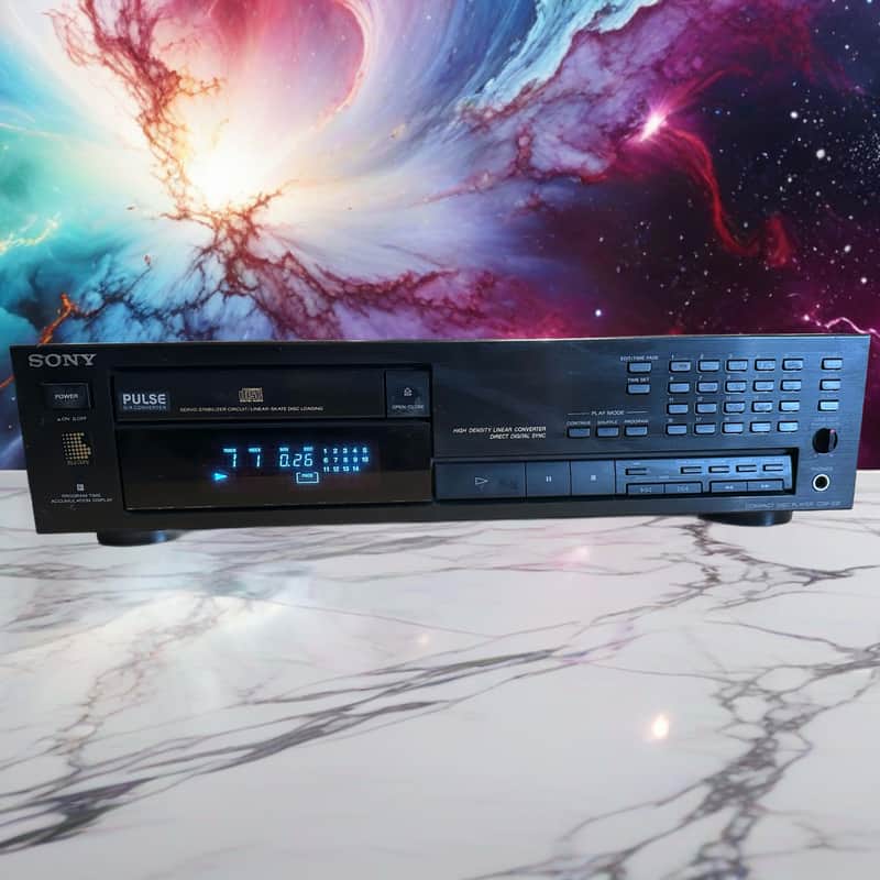 Sony CDP-591 Compact Disc Player High Density Linear | Reverb