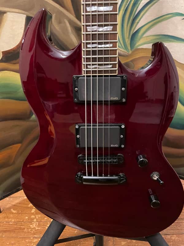 ESP LTD Viper-400 - Black Cherry | Reverb