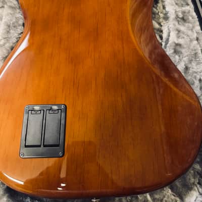 Fender Limited Ultra Precision Bass. Tiger Eye over Flamed | Reverb