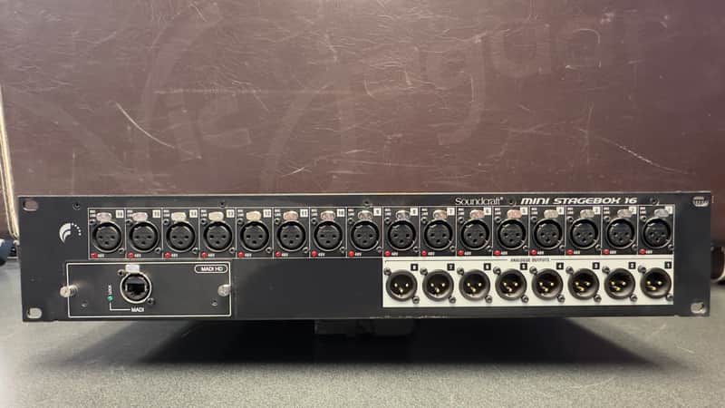 Soundcraft Stagebox / NEW OPEN BOX / 16R 2U Rackmount MSB16R | Reverb